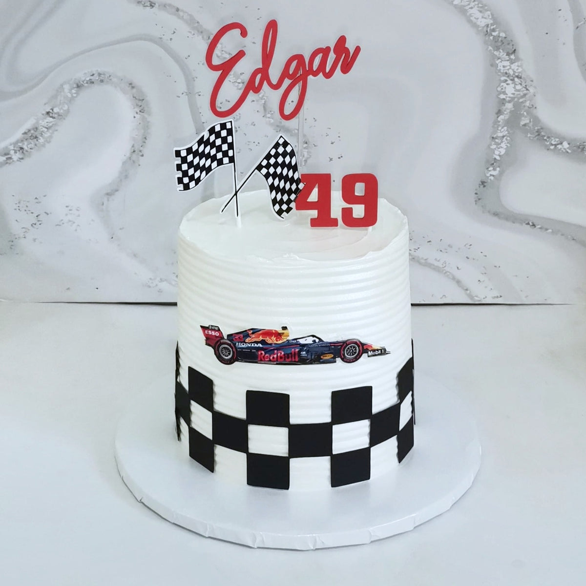 Cake Topper - Red Bull Racing – CraftsbyWendyHerrera