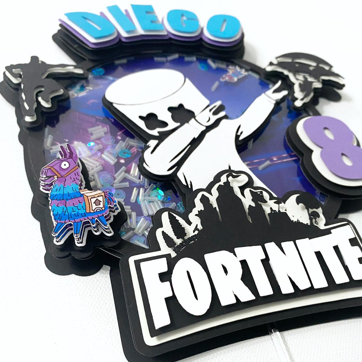 Cake Topper - Fortnite – CraftsbyWendyHerrera